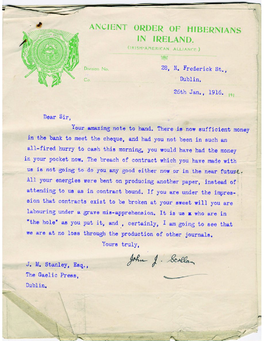 Hibernian Rifles and AOH – Joe Stanley & The Gaelic Press