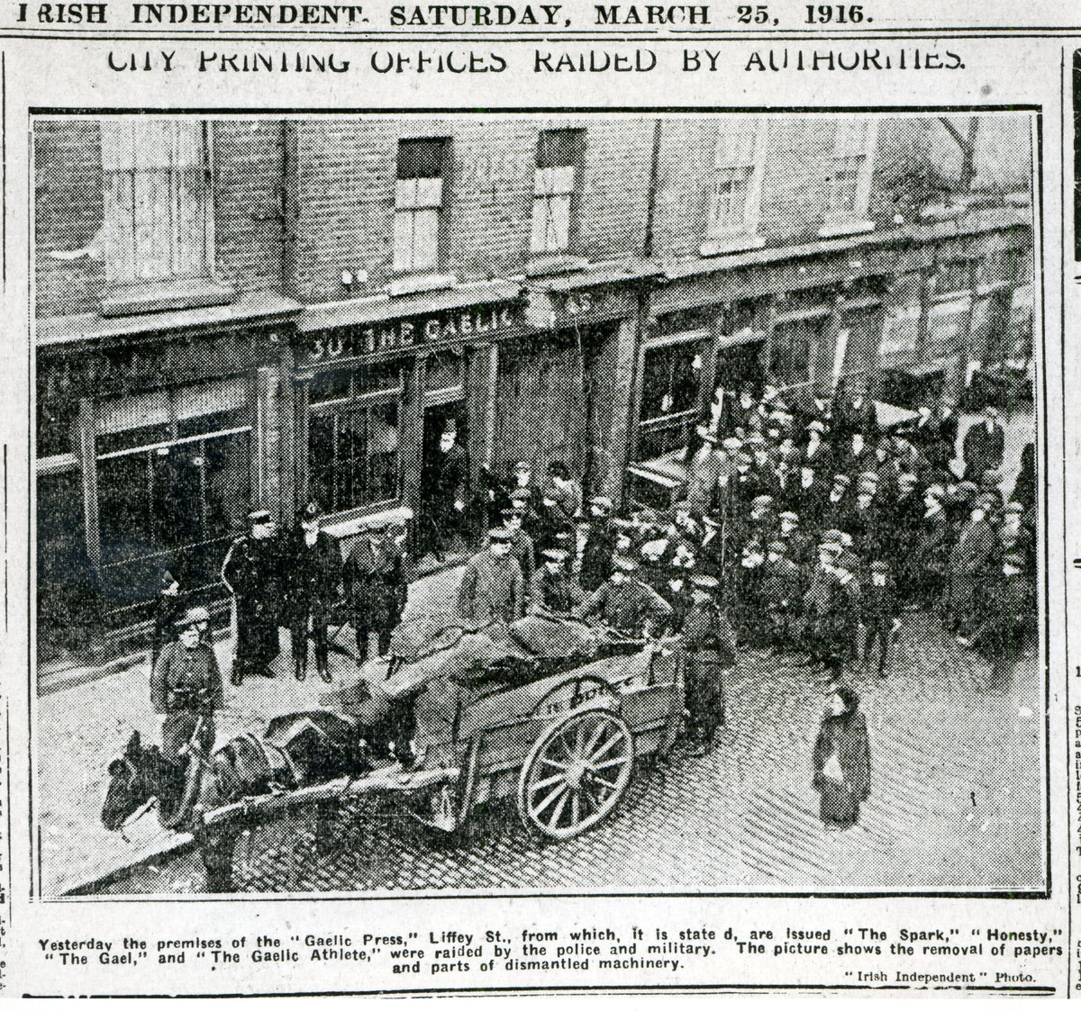 Raid(s) on The Gaelic Press – Joe Stanley & The Gaelic Press