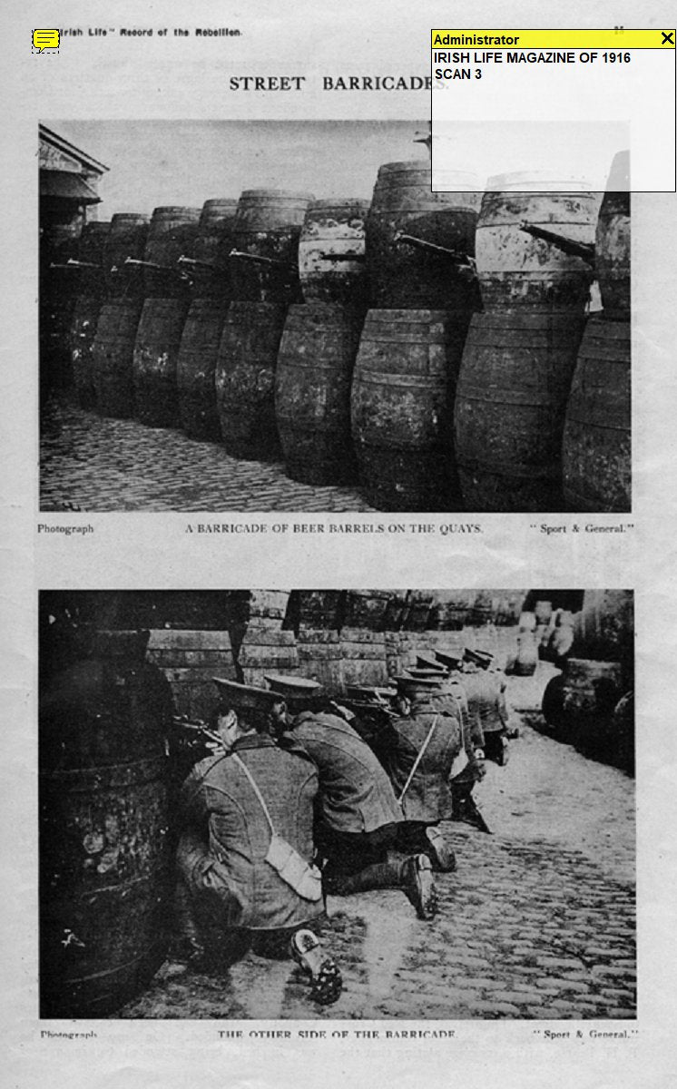 Irish Life - The record of the Irish Rebellion - "Passed by Censor ...